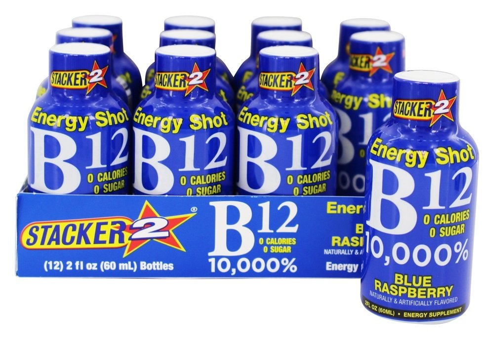 Stacker 2 B12 energy shot benefits
