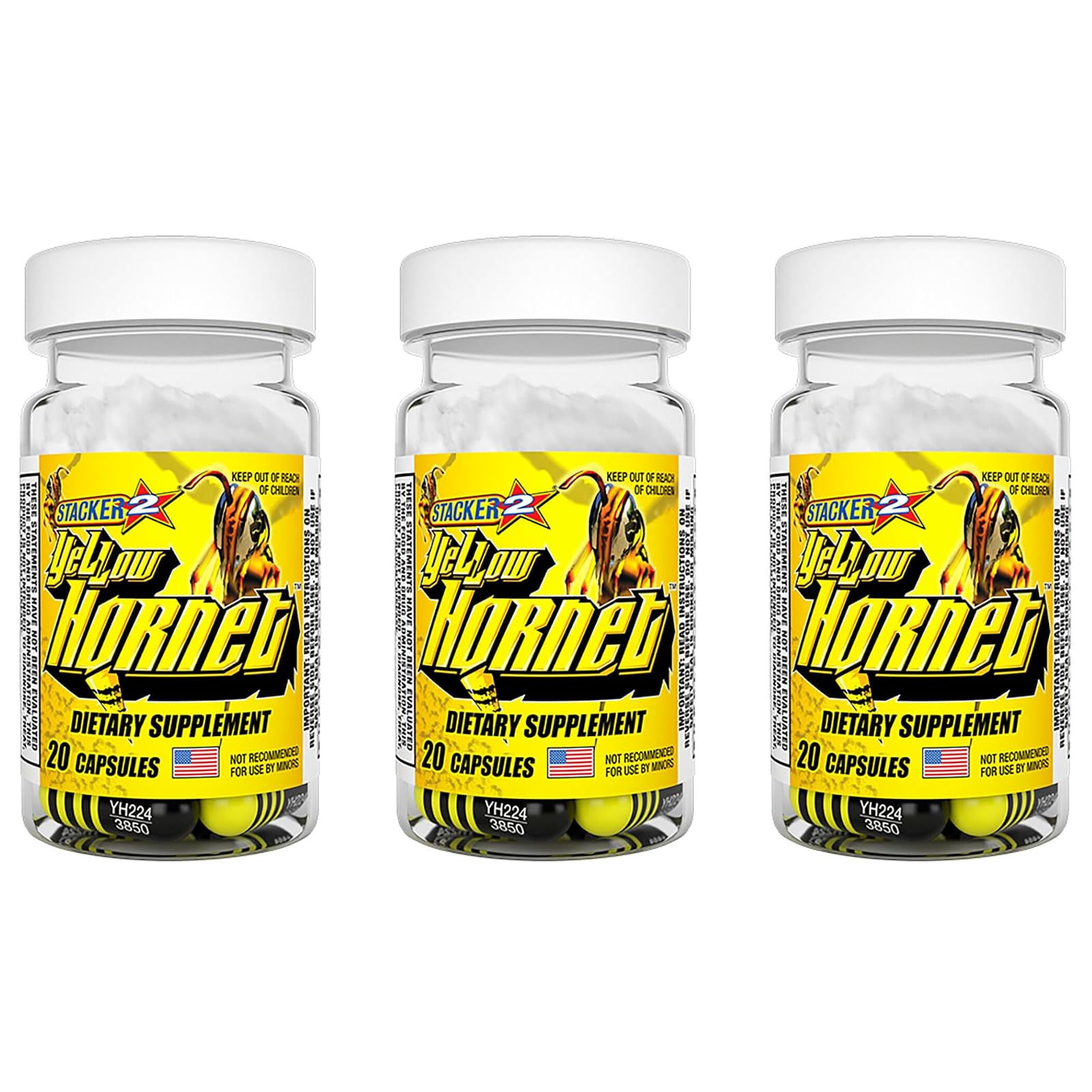 STACKER 2 Yellow Hornet multivitamins