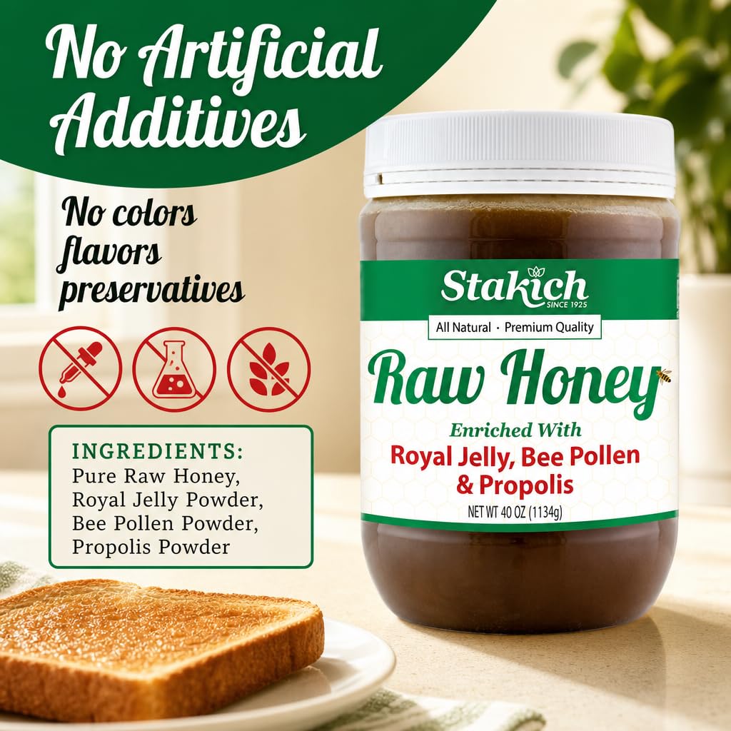 Stakich bee pollen energy boost