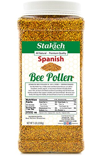Stakich bee pollen granules bulk
