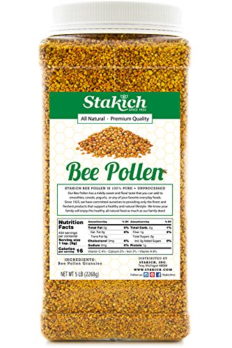 Stakich bee pollen granules multivitamins