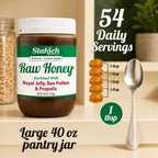 Stakich raw honey immune support