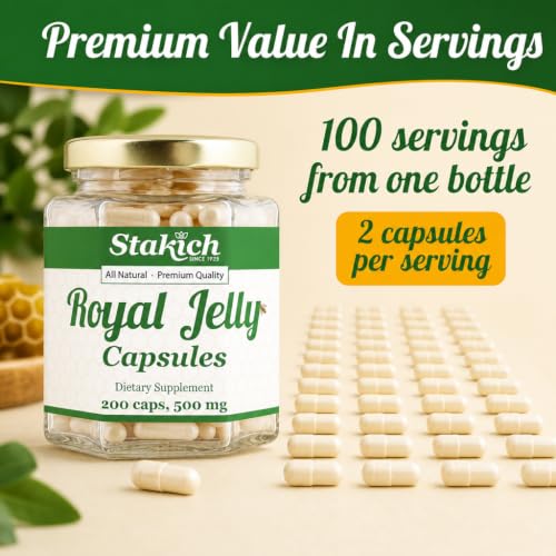 Stakich royal jelly antioxidant properties