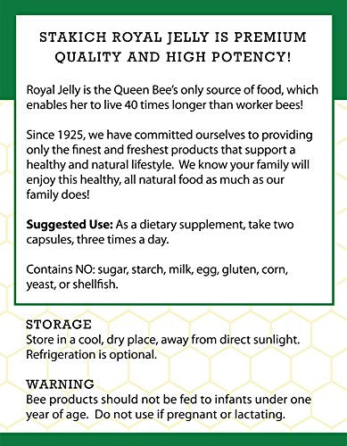 Stakich royal jelly for daily health