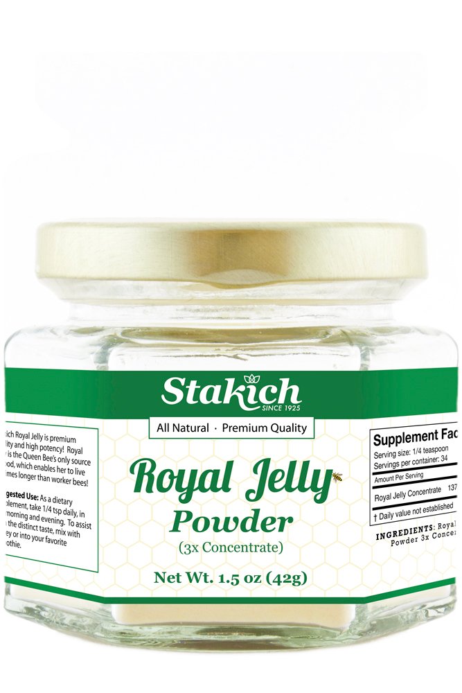 Stakich Royal Jelly multivitamins for energy