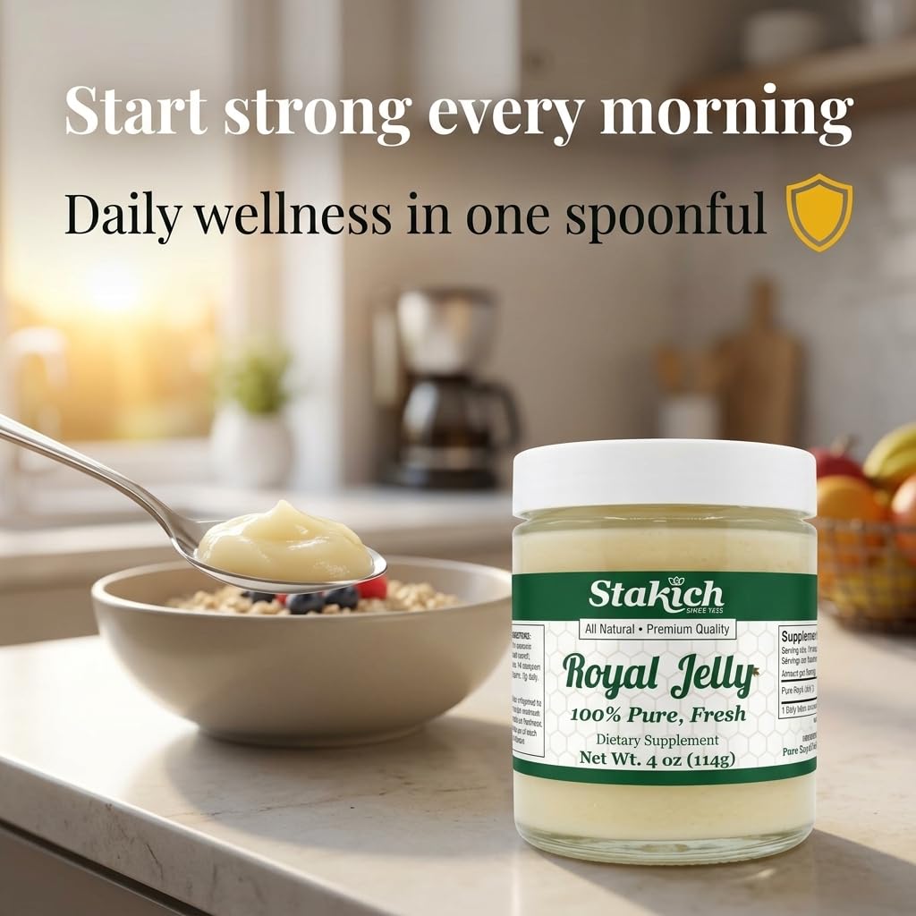 Stakich Royal Jelly nutritional boost