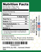 Stakich Royal Jelly nutritional value
