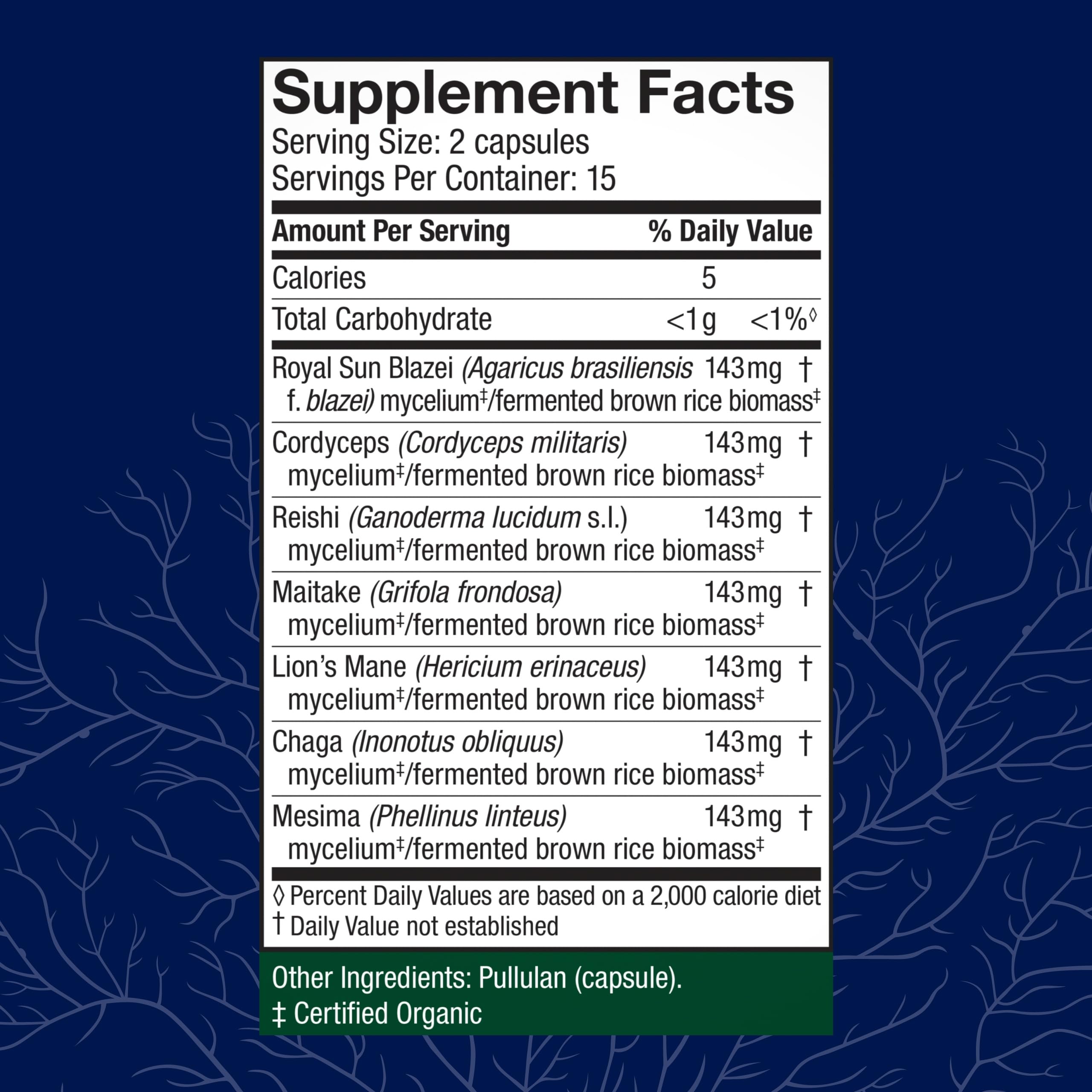 Stamets 7 mushrooms for wellness