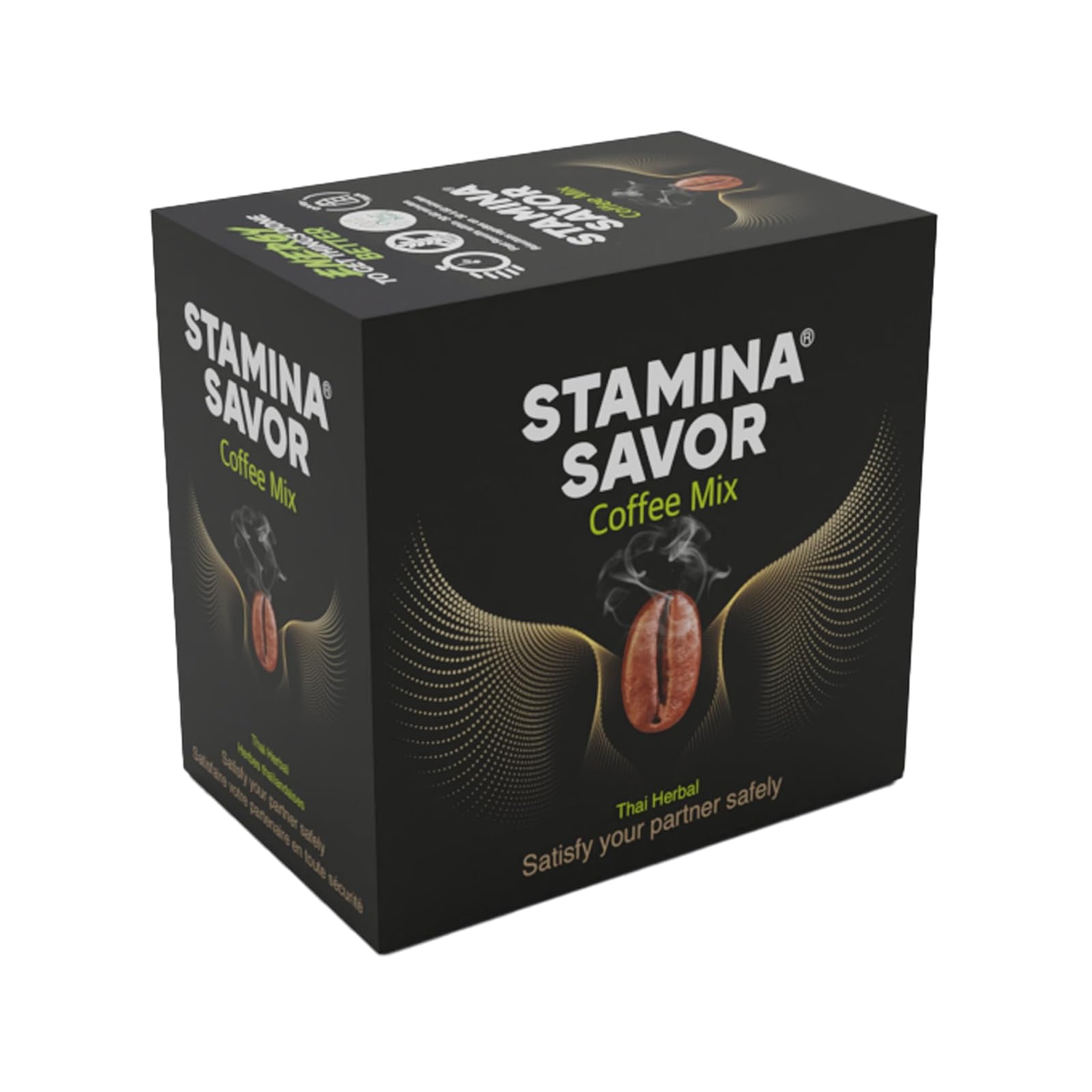 Stamina Savor herbal instant coffee