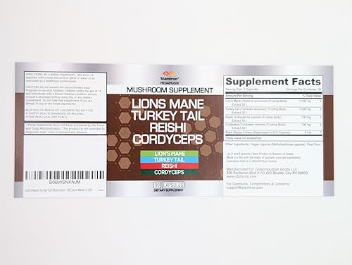 Stamiron mushrooms for immune support