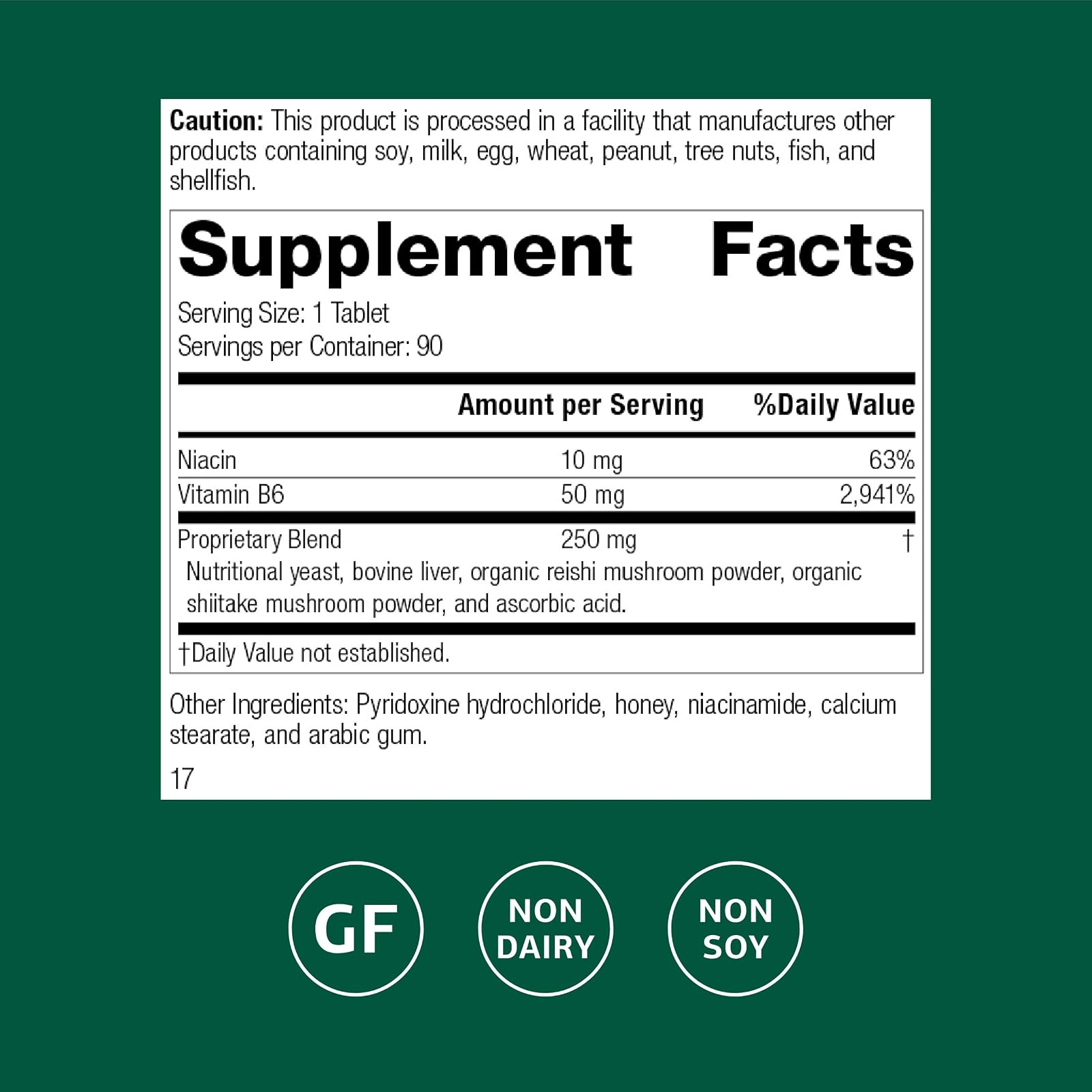 Standard Process B6-Niacinamide benefits