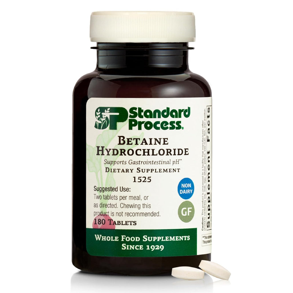 Standard Process Betaine Hydrochloride multivitamins