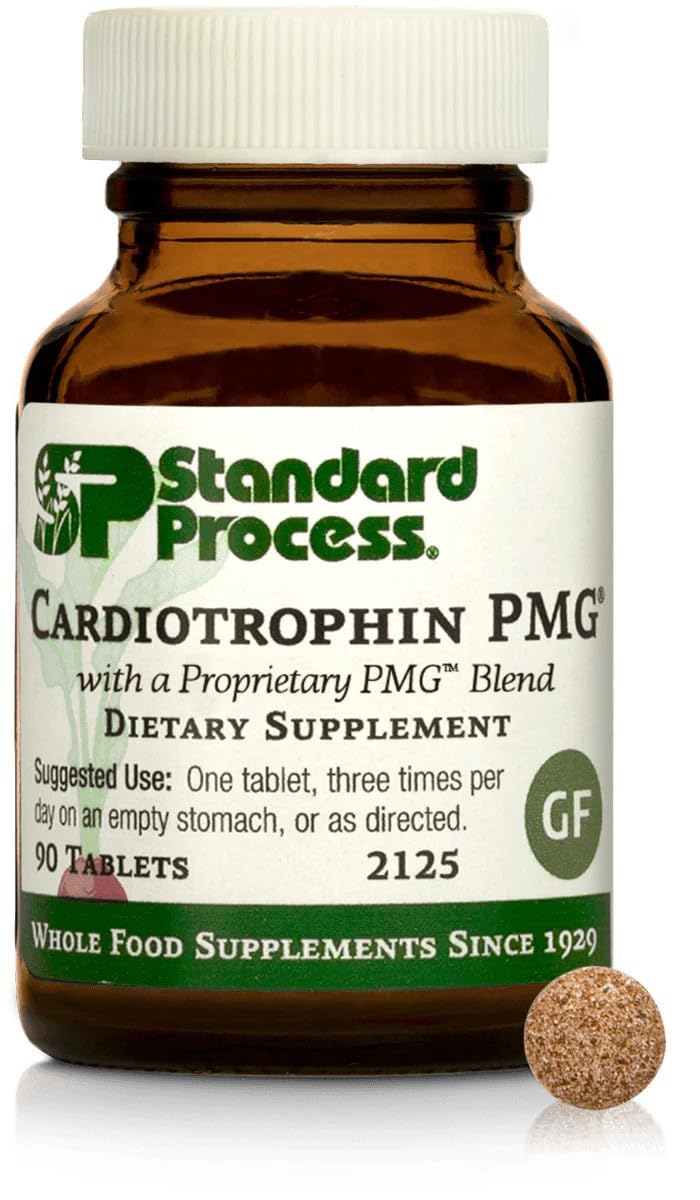 Standard Process Cardiotrophin PMG multivitamins for heart health