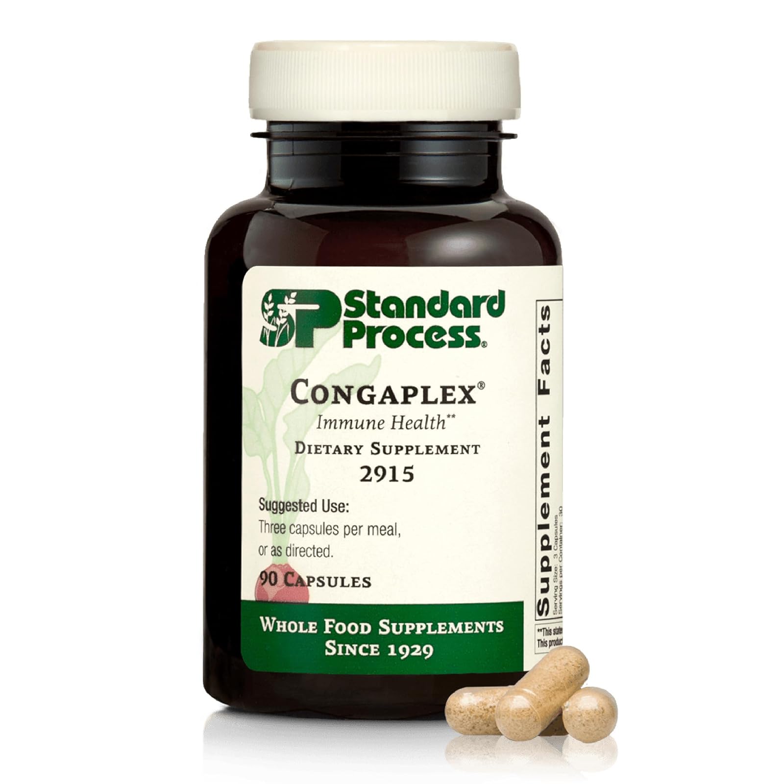 Standard Process Congaplex immune support capsules