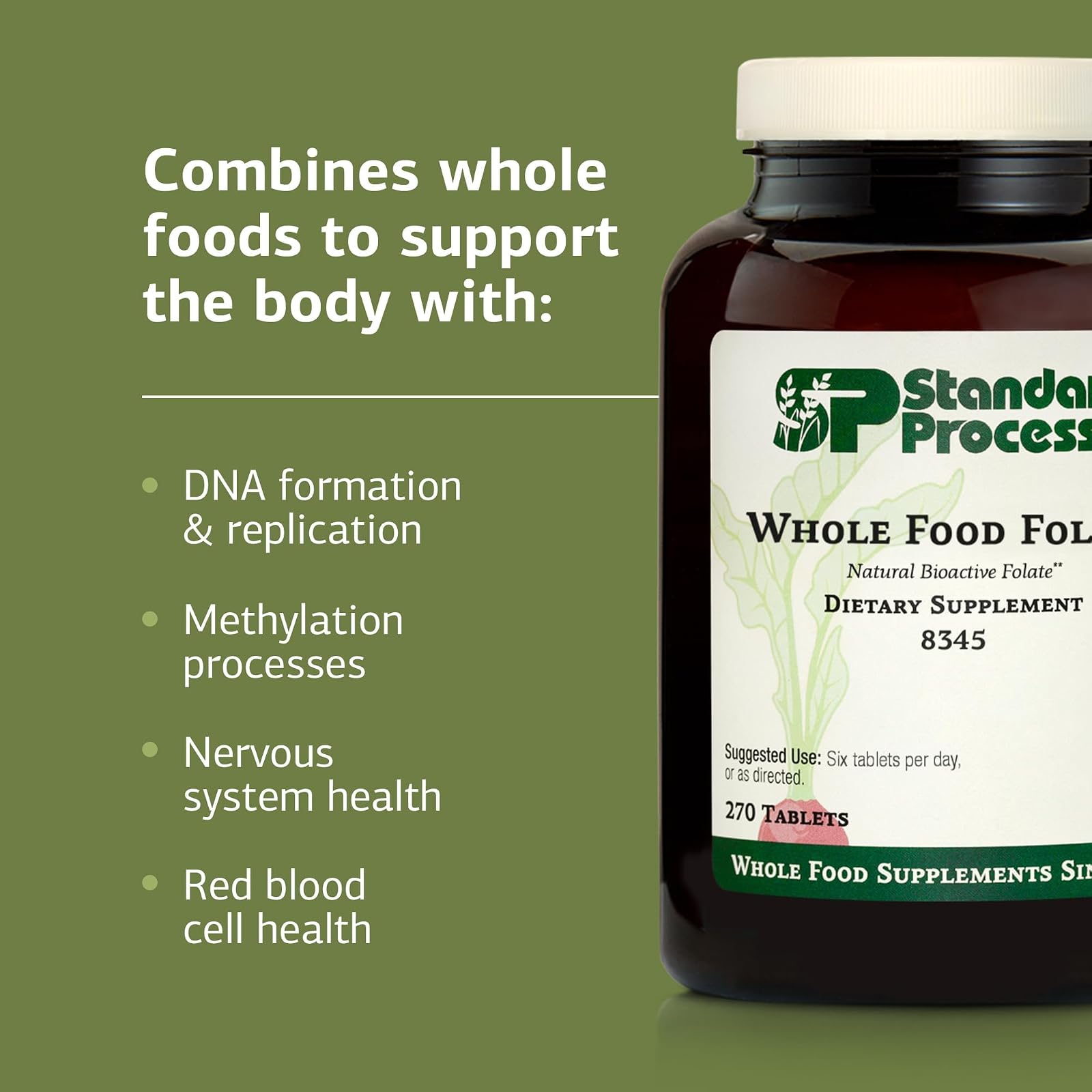 Standard Process folate for mood support