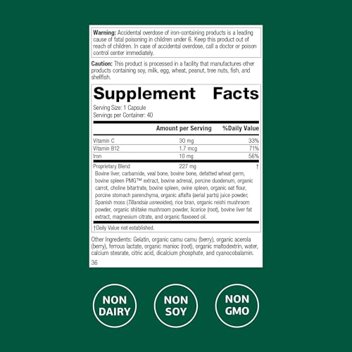 Standard Process iron health benefits