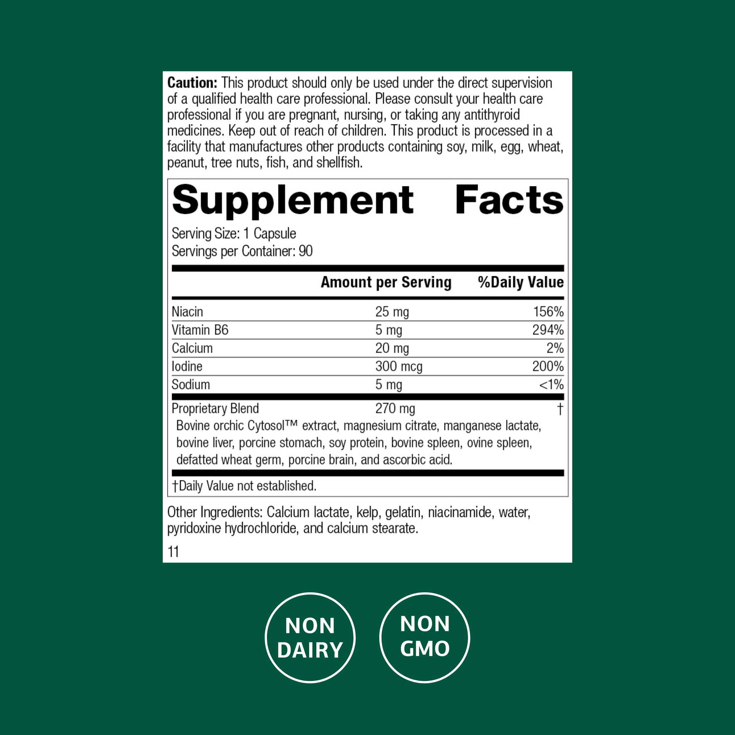 Standard Process Min-Chex dietary supplement