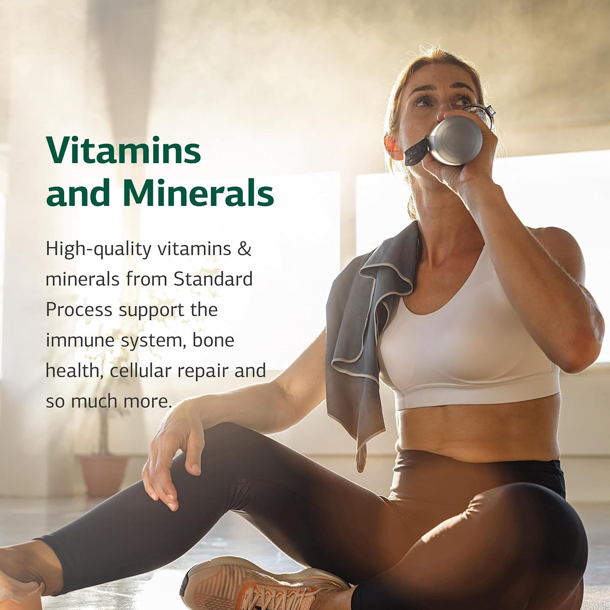 Standard Process multivitamins for vitality