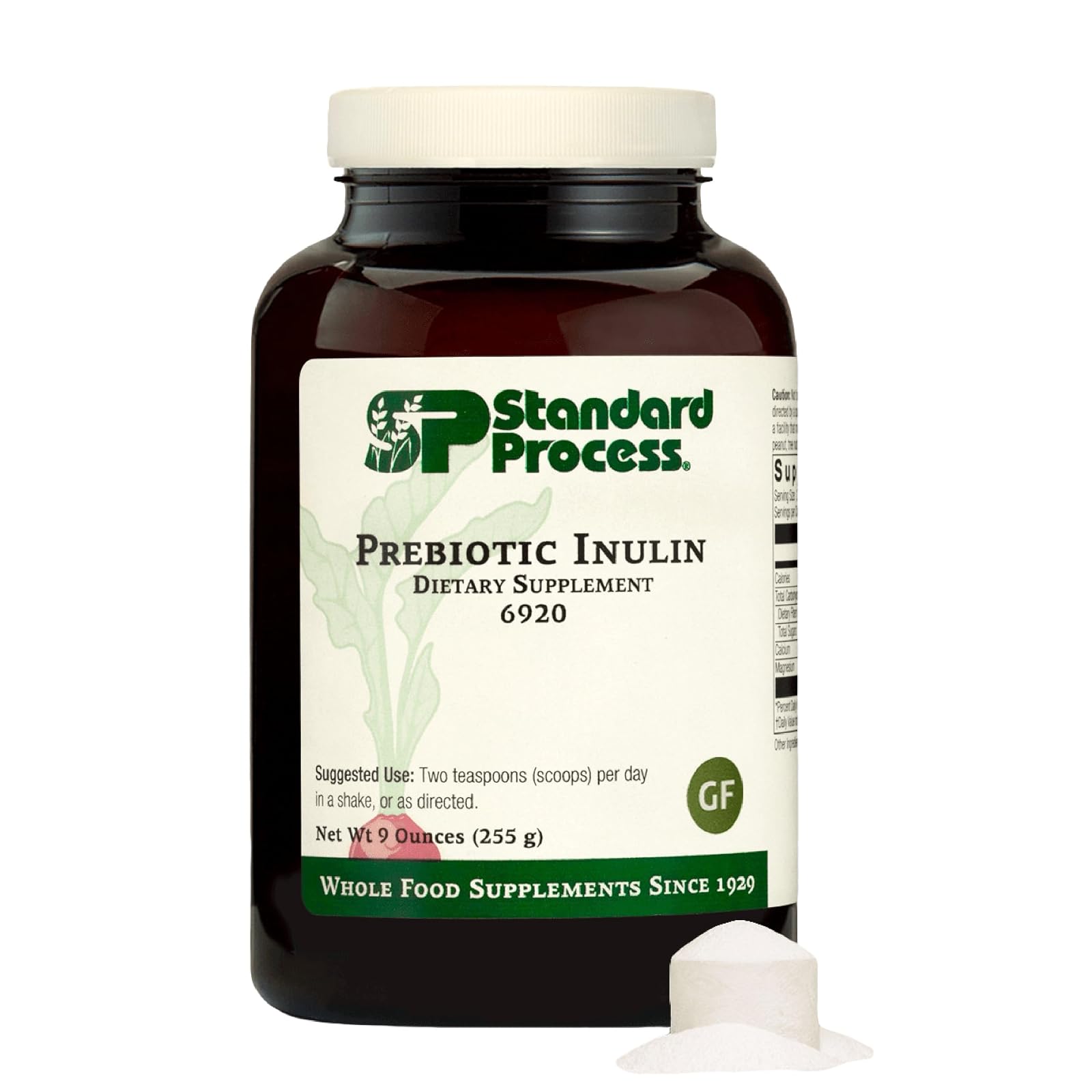 Standard Process prebiotic inulin benefits