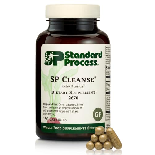 Standard Process SP Cleanse capsules for detox