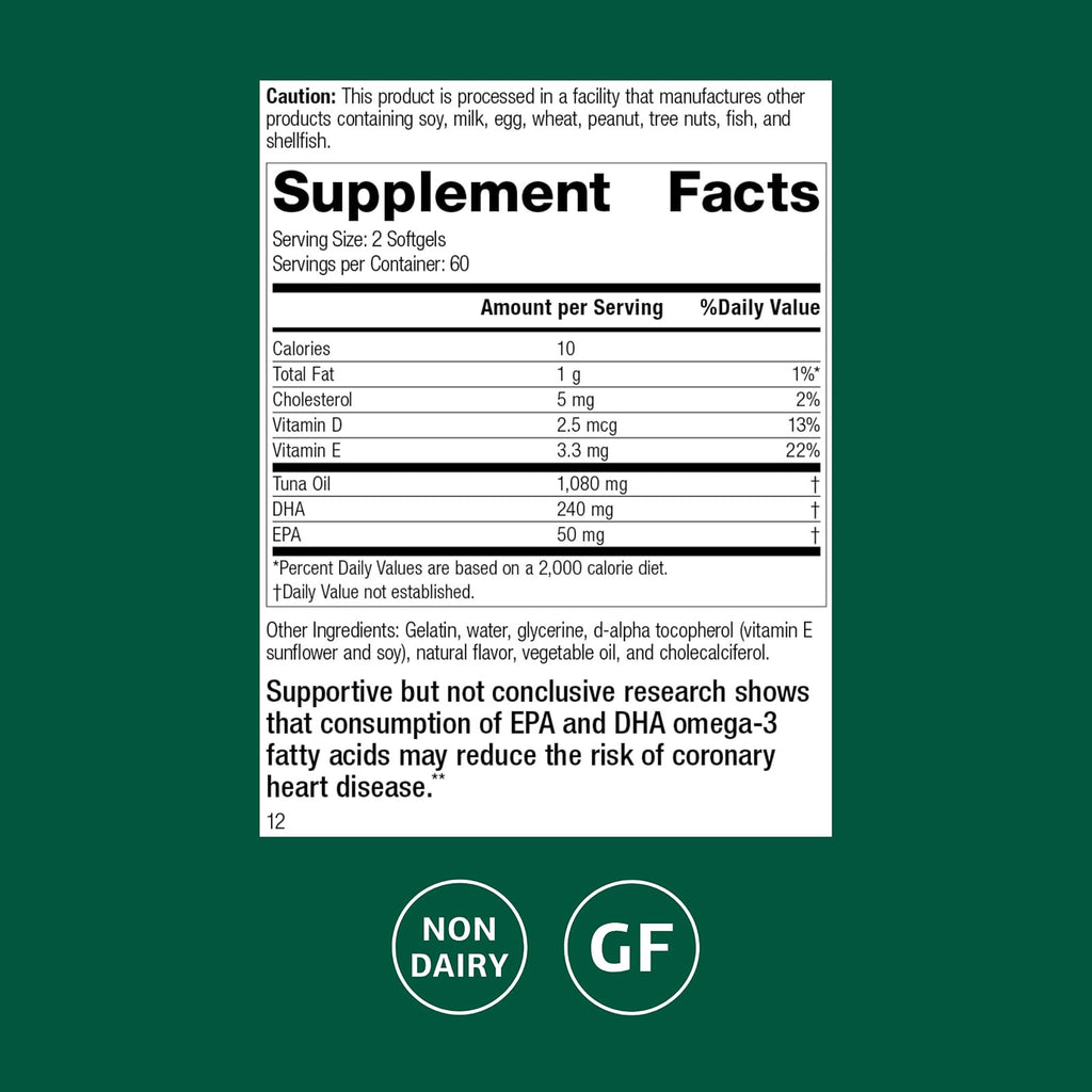 Standard Process tuna omega 3 benefits
