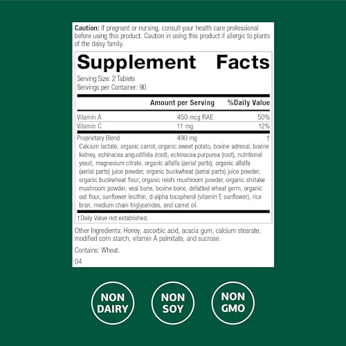 Standard Process vitamin a-c blend tablets