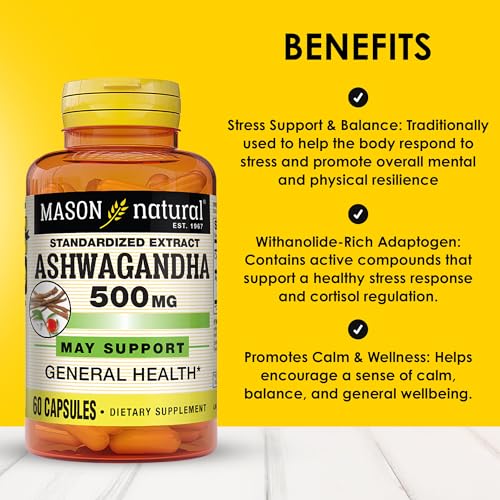 Standardized ashwagandha with 1.5% withanolides