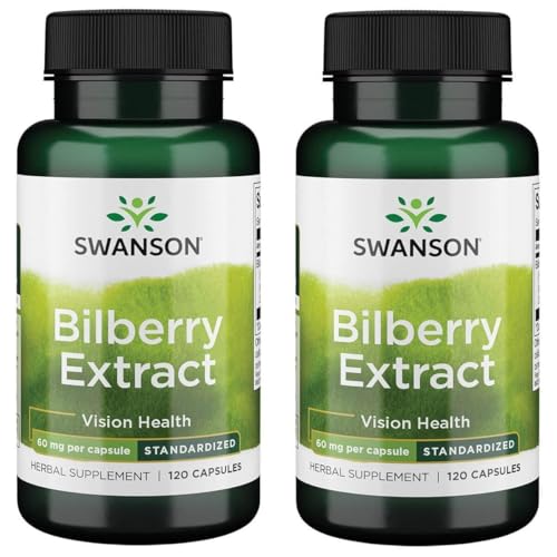 standardized bilberry capsules for vision