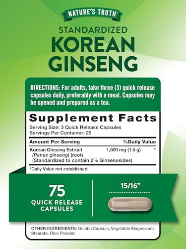 standardized ginseng extract for focus