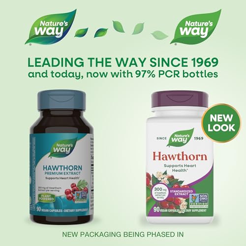 standardized hawthorn supplement for heart health