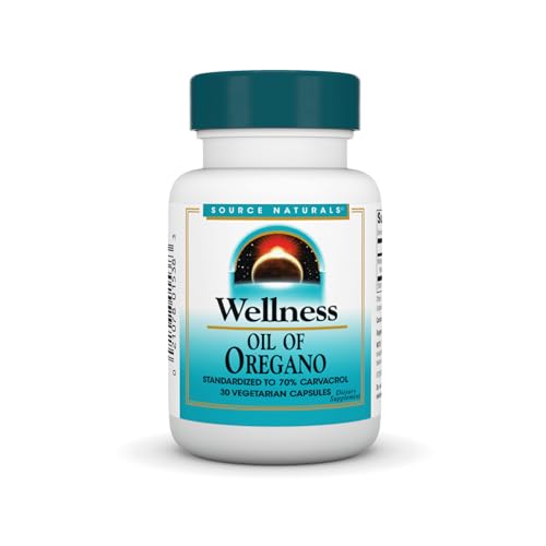 standardized oregano capsules for health