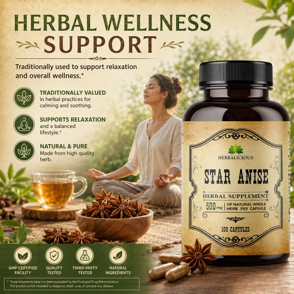 star anise supplement with no fillers