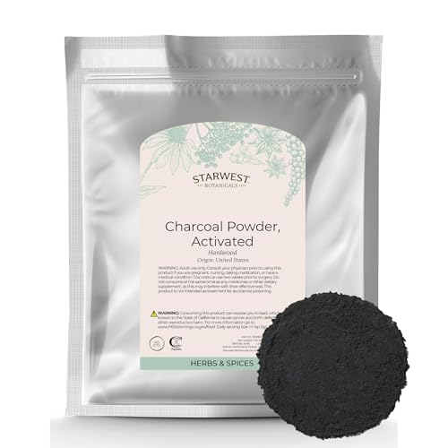 Starwest Botanicals activated charcoal powder