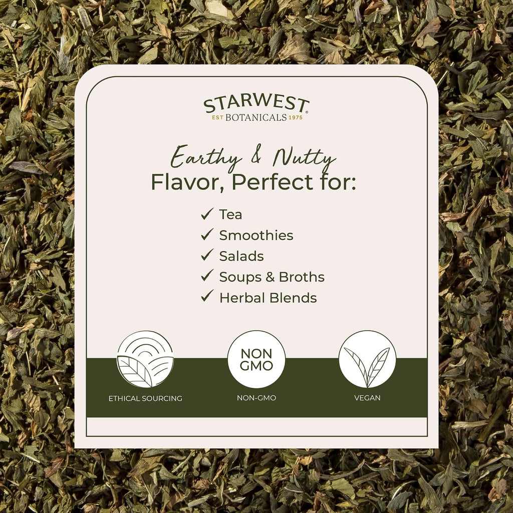 Starwest Botanicals alfalfa leaf benefits