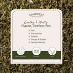 Starwest Botanicals alfalfa leaf benefits