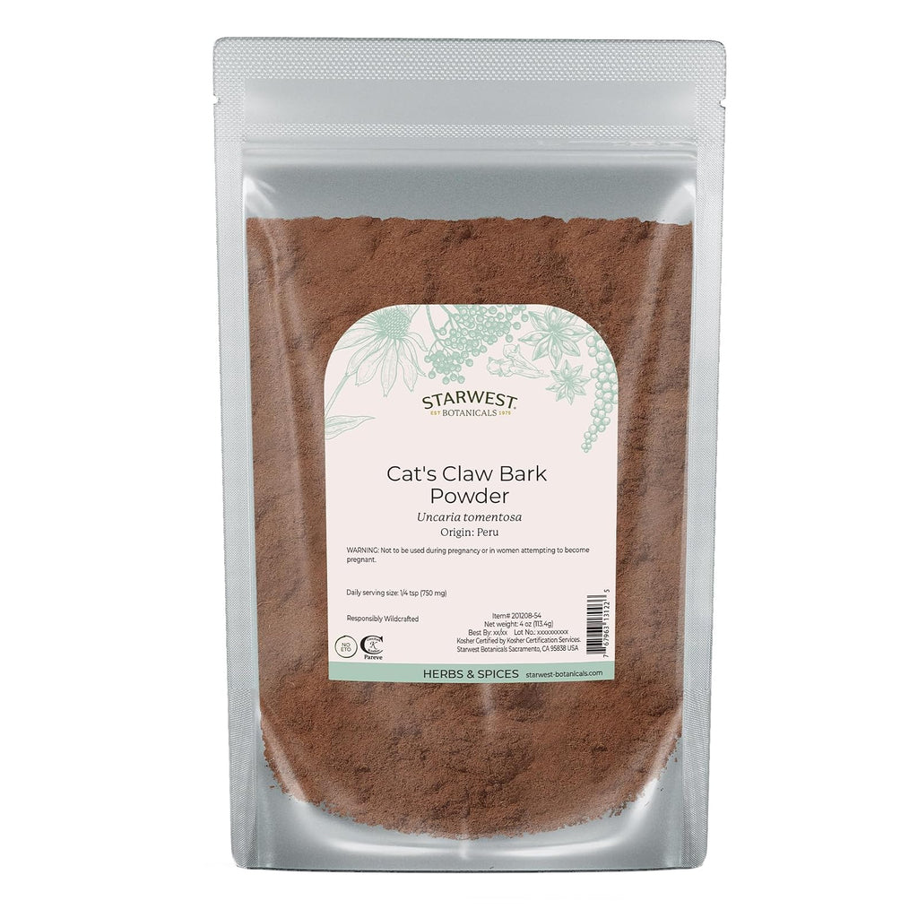 Starwest Botanicals Cat's Claw herbal tea