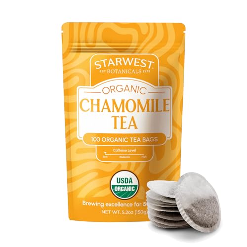 Starwest Botanicals chamomile tea bags