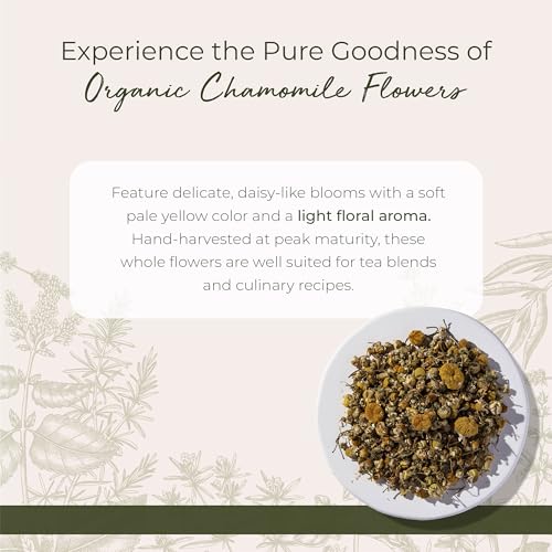 Starwest Botanicals chamomile tea flowers