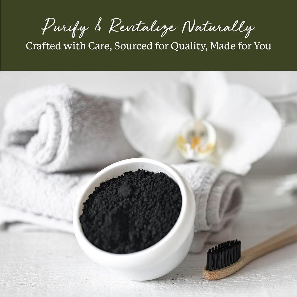 Starwest Botanicals charcoal powder for bloating relief
