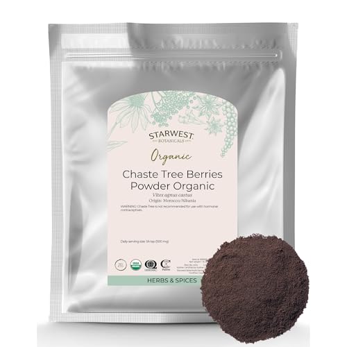 Starwest Botanicals chaste tree berries powder