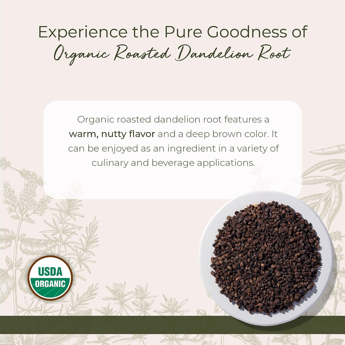 Starwest Botanicals dandelion root benefits
