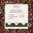 Starwest Botanicals dandelion root pouch