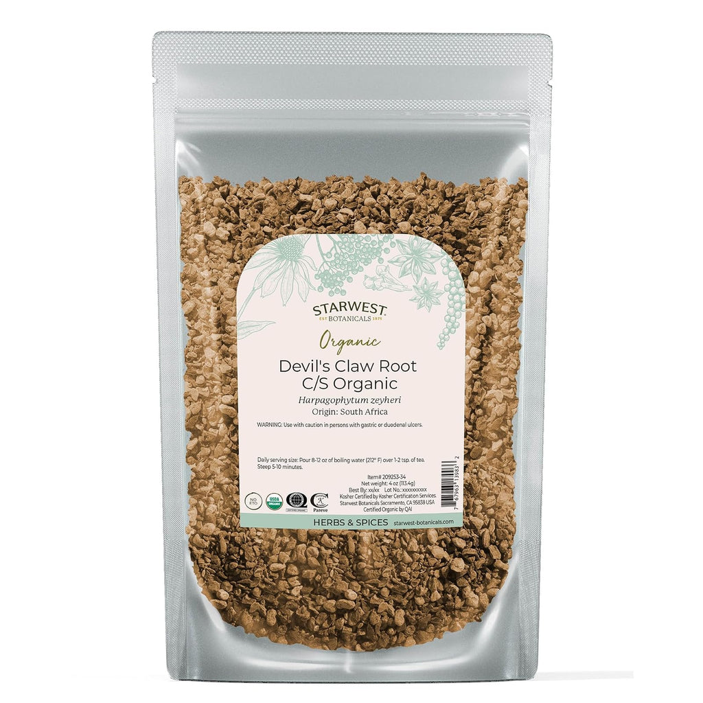 Starwest Botanicals Devil's Claw Root benefits