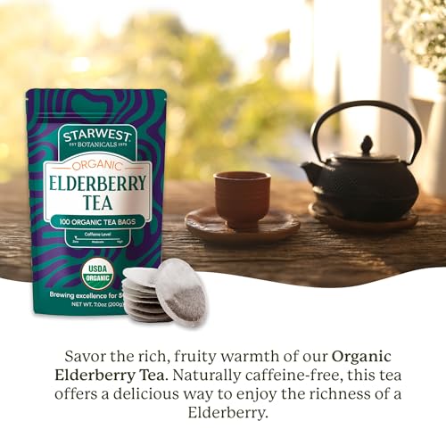 Starwest Botanicals elderberry tea benefits