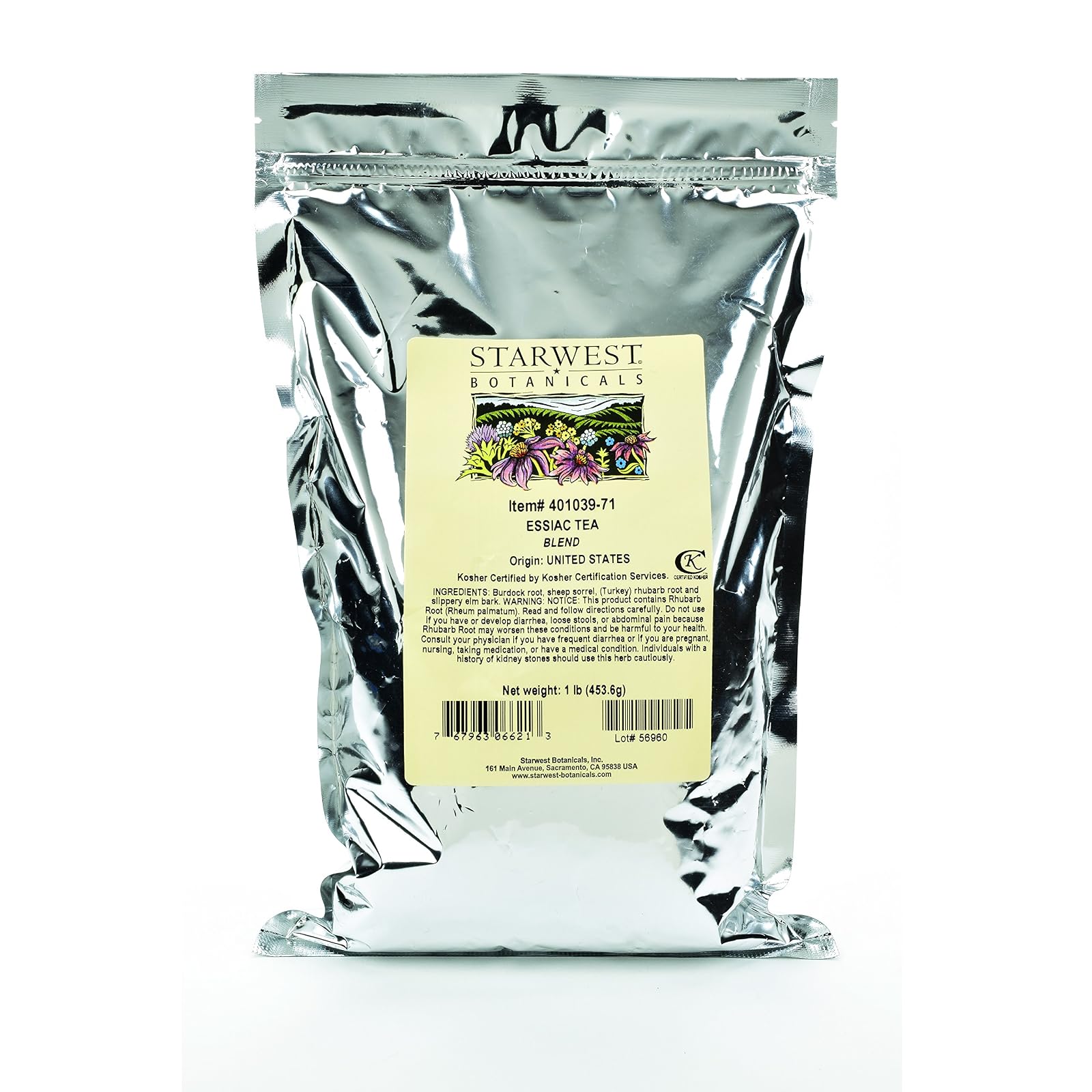 Starwest Botanicals Essiac Tea benefits