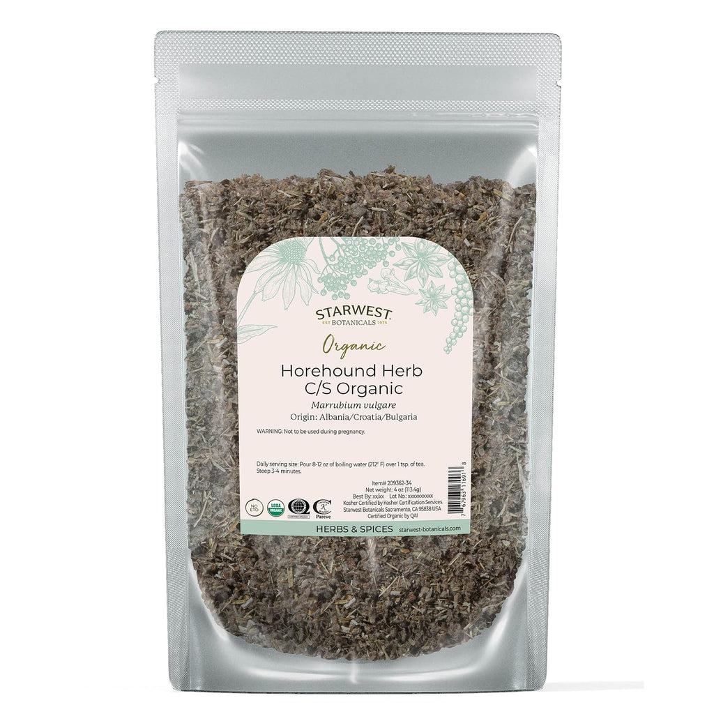 Starwest Botanicals horehound herb pouch