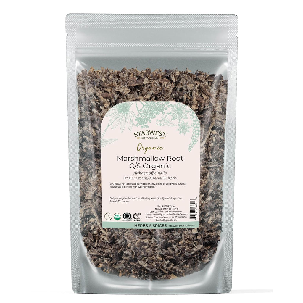 Starwest Botanicals marshmallow root benefits