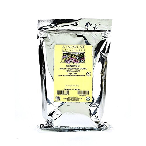 Starwest Botanicals organic barley grass powder