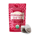 Starwest Botanicals peppermint leaf tea bags
