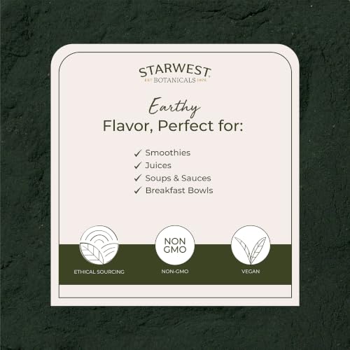 Starwest Botanicals spirulina for health